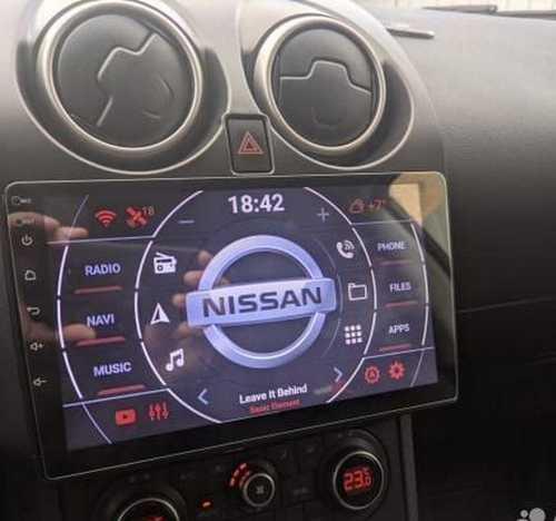 Магнитола Nissan Qashqai j10