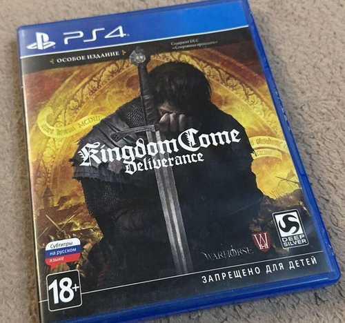 Kingdom Come: Deliverance диск PS4/PS5