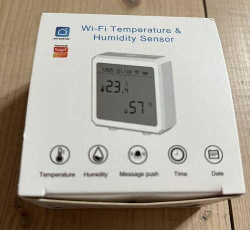 Wifi датчик температуры и влажности с дисплеем