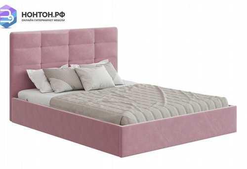 Кровать Диана велюр розовый