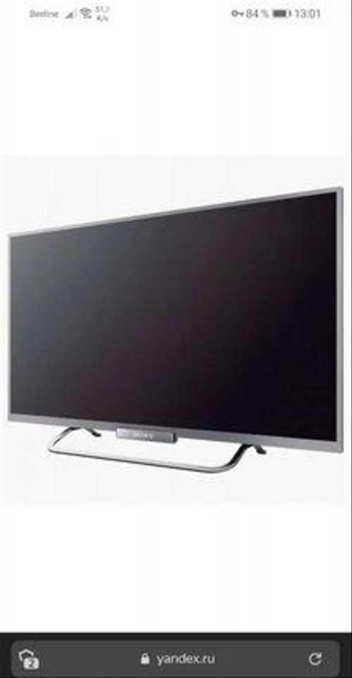 Телевизор sony bravia kdl 50w817b