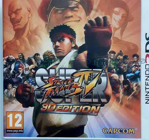 Street Fighter IV 4 Super для Nintendo3DS