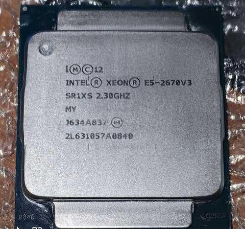 Процессор Xeon e5 2670 v3