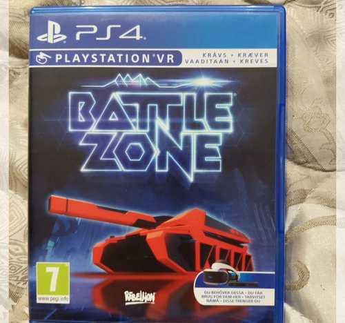 Игра ps4 battle zone для vr