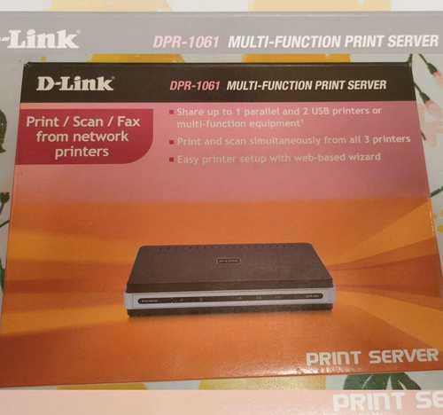 Принт-сервер D-Link DPR-1061