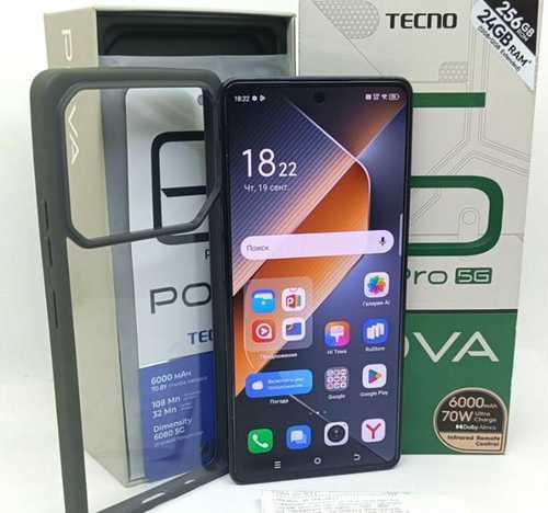 TECNO Pova 6 Pro 5G, 12/256 ГБ