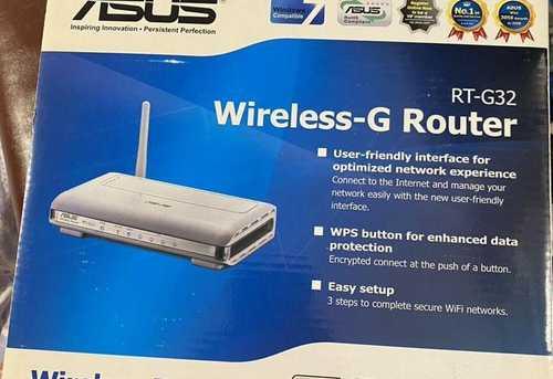 Asus wireless g router rt-g32 роутер