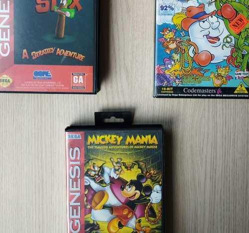 Игры Sega Mega Drive / Genesis, оригинал