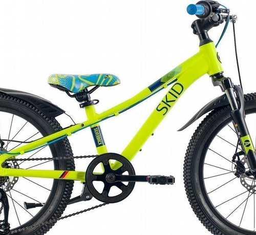 Велосипед silverback skid 20 SUS 20" (2023) Lime/B