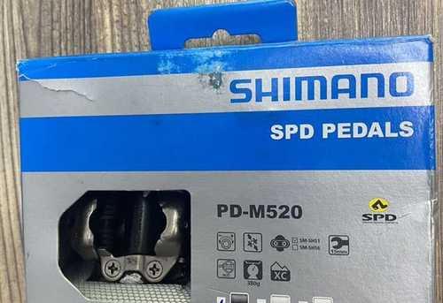 Shimano PD-M520 контактные педали