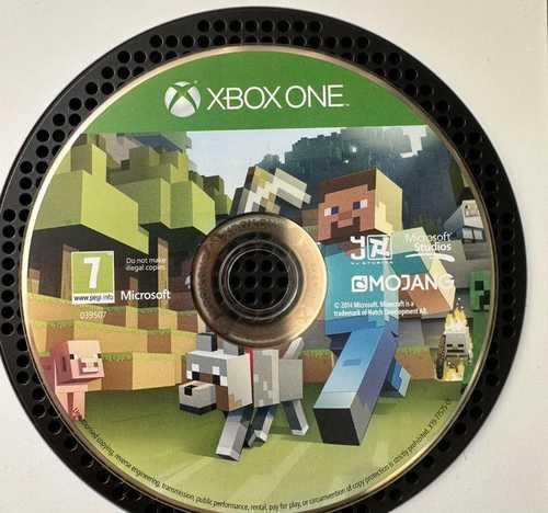 Minecraft xbox диск