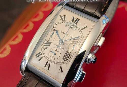 Cartier Tank XL золотые часы оригинал
