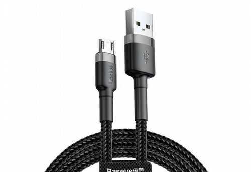 Кабель Baseus USB For Micro 2.4A 1M Cafule Cable B