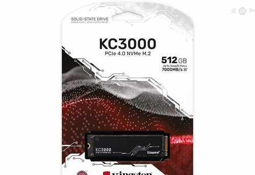 Запечатанный Kingston KC3000 512Gb