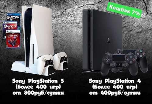 Аренда продажа прокат Sony Playstation ps4 ps5 пс