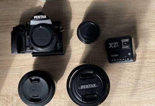 Фотоаппарат Pentax KP с оптикой