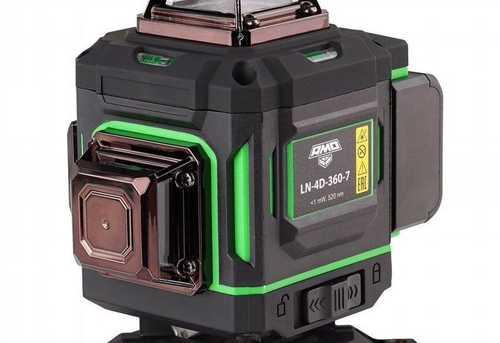 Лазерный уровень AMO LN 4D-360-7 с зеленым лучом