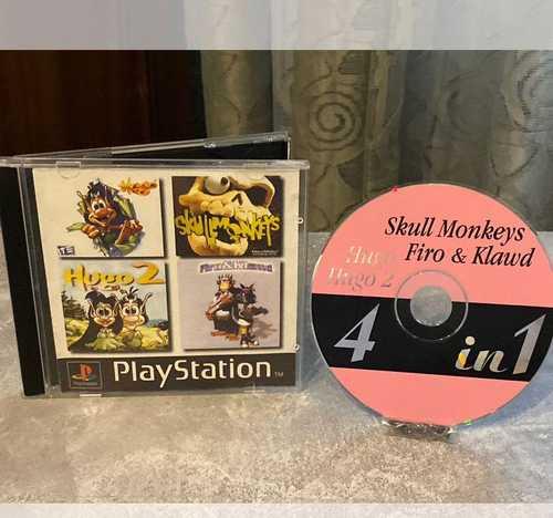 Hugo 2 части Skullmonkeys и Firo and Klawd PS1