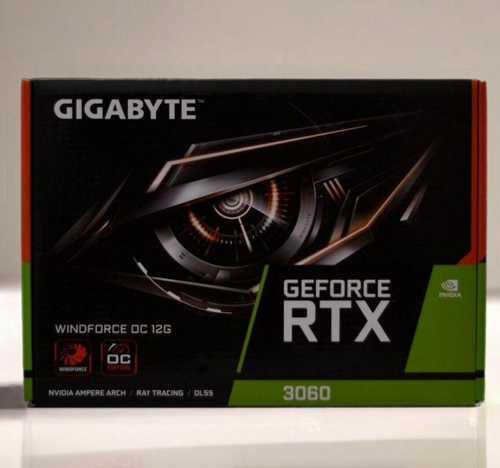 Видеокарта Gigabyte RTX 3060 12GB Новая