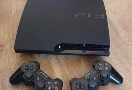 Sony PlayStation 3 Slim 320gb (+70 игр)