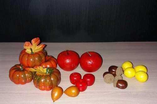 Декор овощи и фрукты