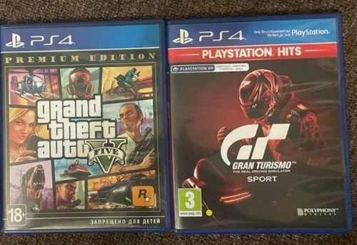 PS4 GTA5,Red Dead Redemption 2, Gran Turismo