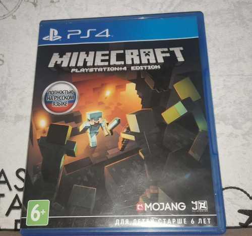 Диск на ps4 minecraft