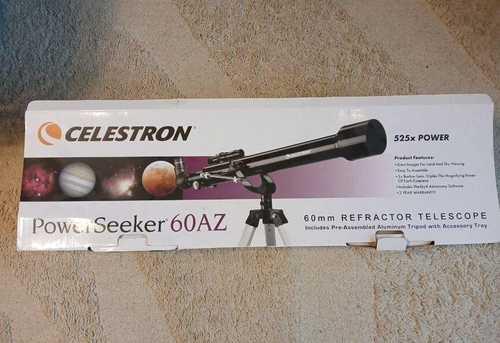 Телескоп Celestron PowerSeeker 60AZ б/у