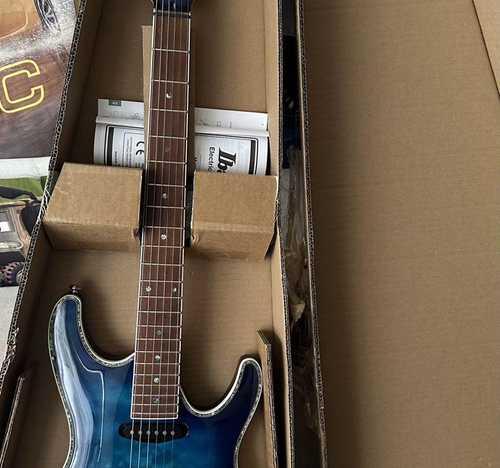 Электрогитара ibanez sa360NQM-SPB (Sapphire Blue)