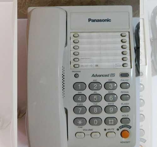 Стационарный телефон panasonic kx ts2363ruw