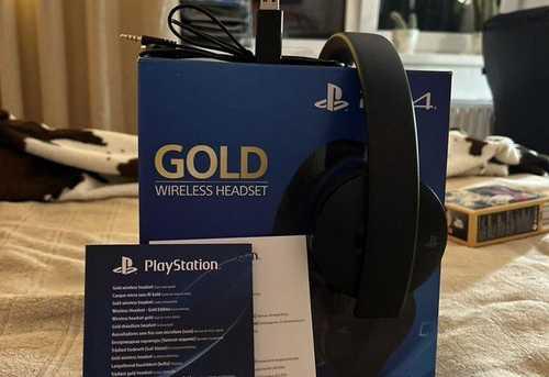 Наушники Sony playstation Gold