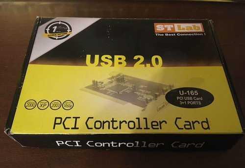 Контроллер (адаптер) PCI - USB 2.0