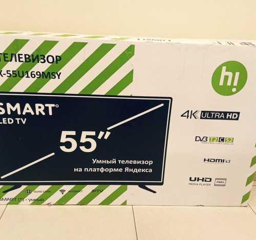 LED Телевизор Hi vnix-55U169MSY