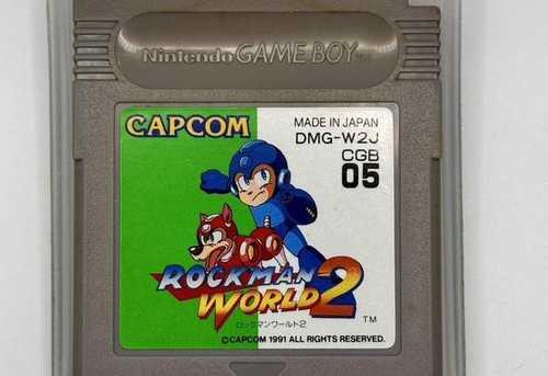 Игра Rockman World 2 для Game Boy оригинал