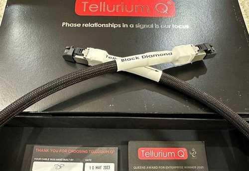 Tellurium Q Black Diamond Ethernet Cable RJ-45 1m