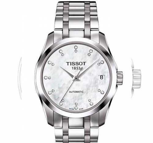 Женские Tissot Couturier T0352071111600 (22 брил.)