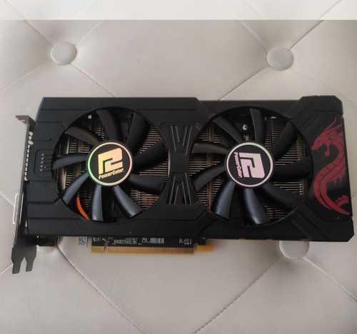 Видеокарта RX 570 4gb power color