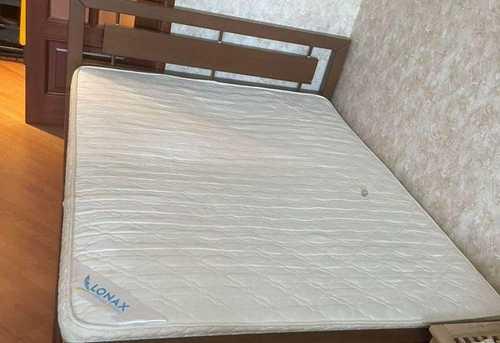 Кровать двухспальная 170х200 с матрасом бу