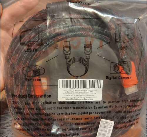 Кабель hdmi 10 метров