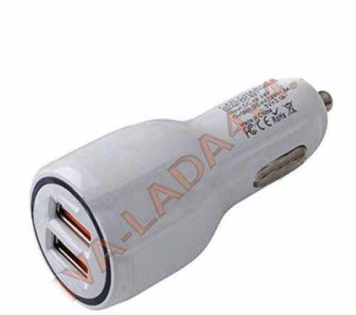 Автомобильный USB адаптер 2400mAh Quick Charge