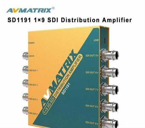 Усилитель-распределитель avmatrix SD1191 3G-SDI