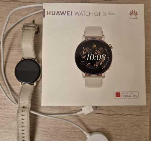 Смарт часы huawei watch gt 3 42мм