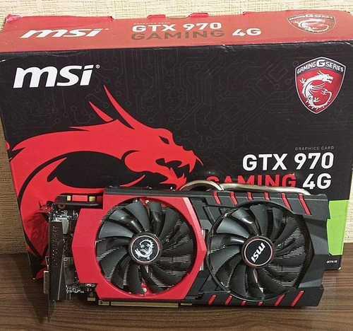 MSI GeForce GTX 970 gaming 4G