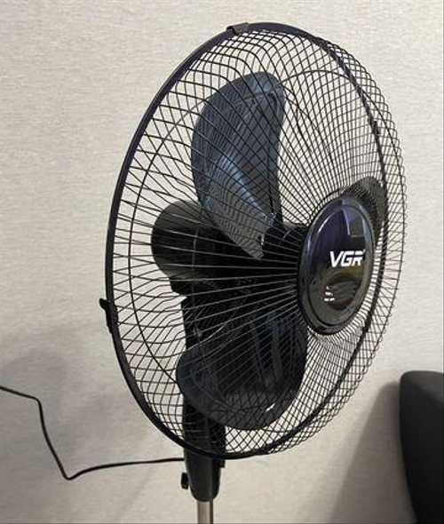 Новый напольный вентилятор black