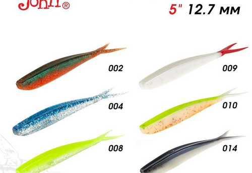 Слаги LJ 3D series slick shad-V 5.0IN