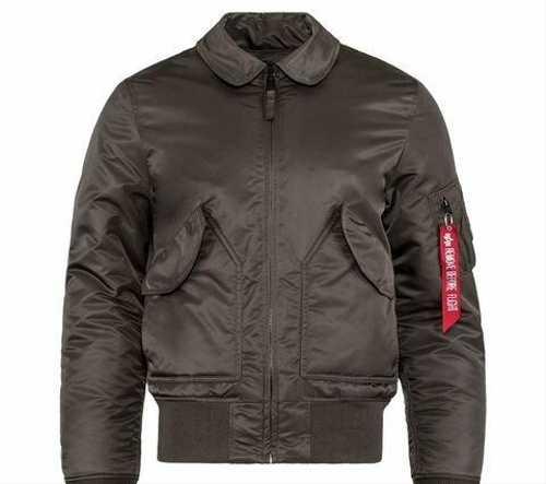 Бомбер пилот утеплённая alpha industries cwu 45/p