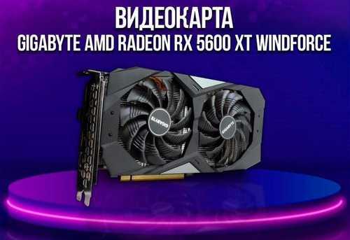 Видеокарта gigabyte AMD Radeon RX 5600 XT windforc