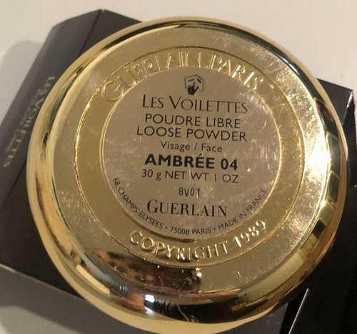 Рассыпчатая пудра guerlain