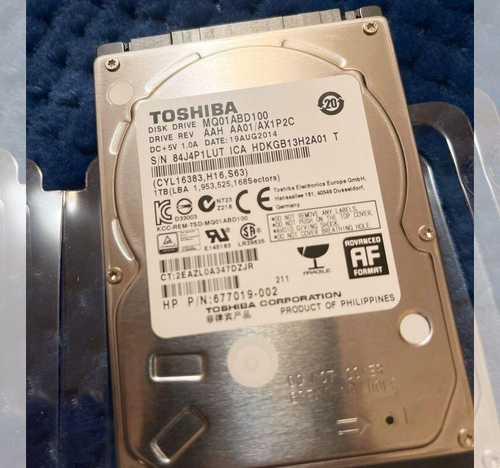 Жесткий диск toshiba MQ01ABD100 1 Tb