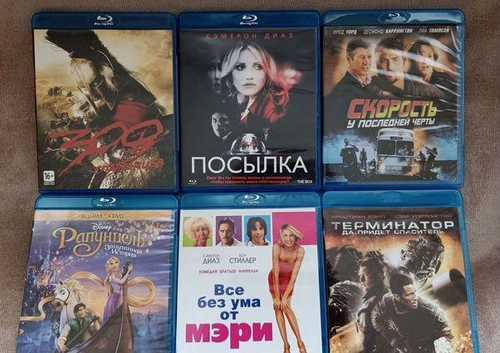 Blu ray фильмы. 300 спартанцев, Терминатор и др